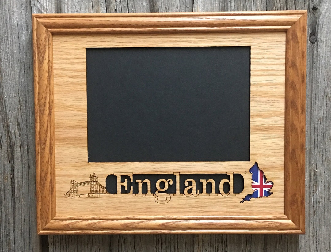 England Picture Frame - 8x10 Frame Holds 5x7 Photo - Etsy