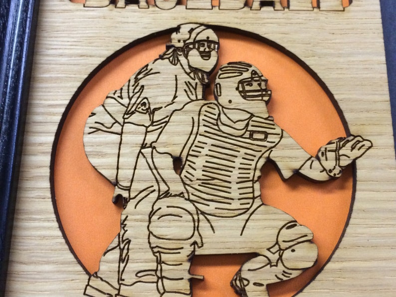 Baseball Picture Frame 8x10 Frame Holds 5x7 and 3x4 Photos - Etsy