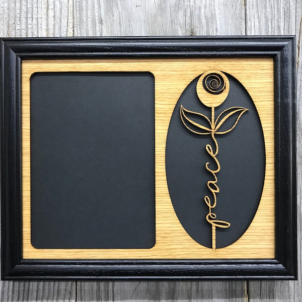 Hope Love Peace Picture Frames - Etsy