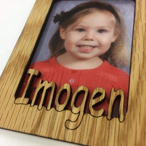 Personalized Name Picture Frame Ornament, Name, Ornament, Name Wall ...