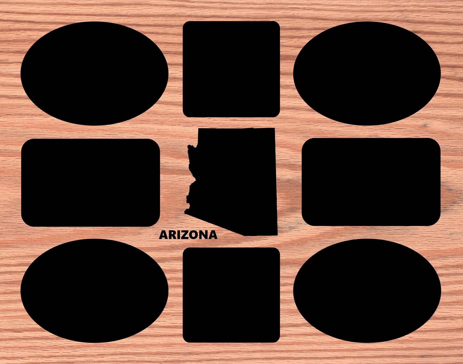 Arizona Collage Picture Frame: 11x14 Holds 8 Photos - Etsy