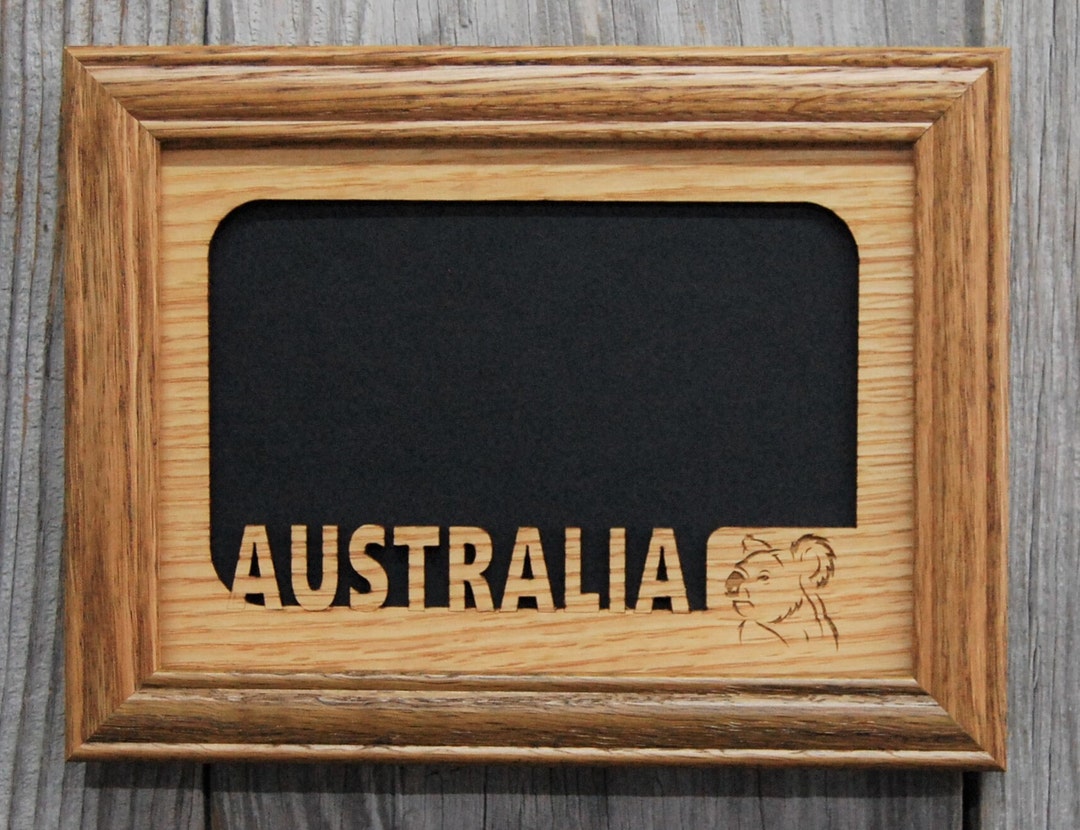 Australia Picture Frame - 5x7 Frame Holds 4x6 Photo - Etsy