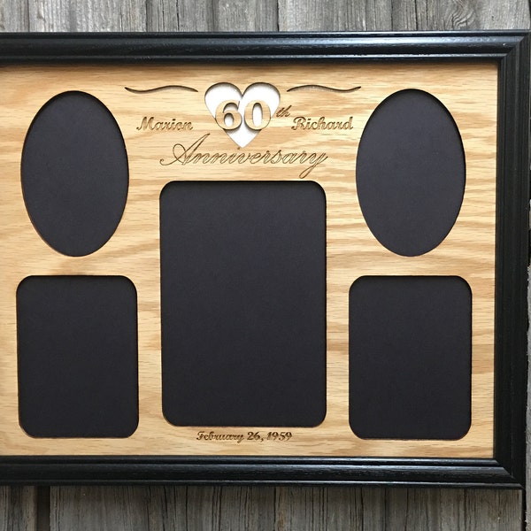 60th Wedding Anniversary Photo Frames - Etsy