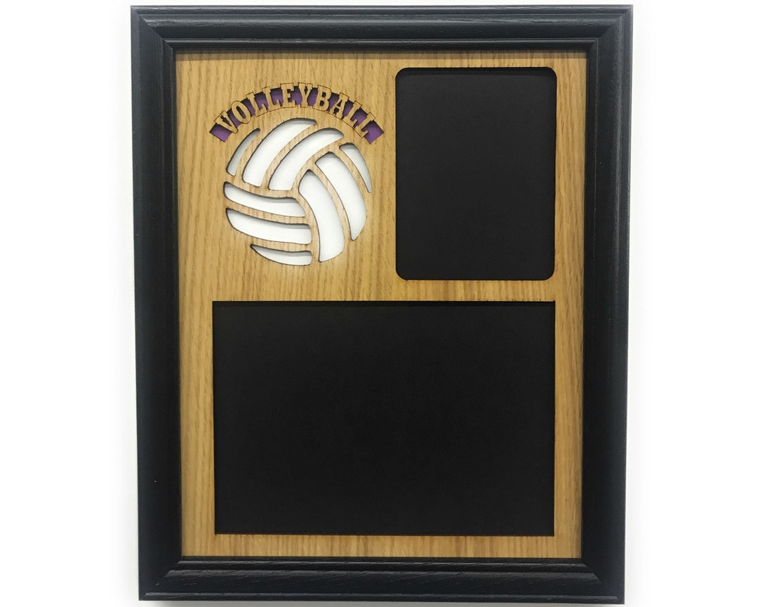 Volleyball Picture Frame - 8x10 Frame Holds 5x7 and 3x4 Photos ...