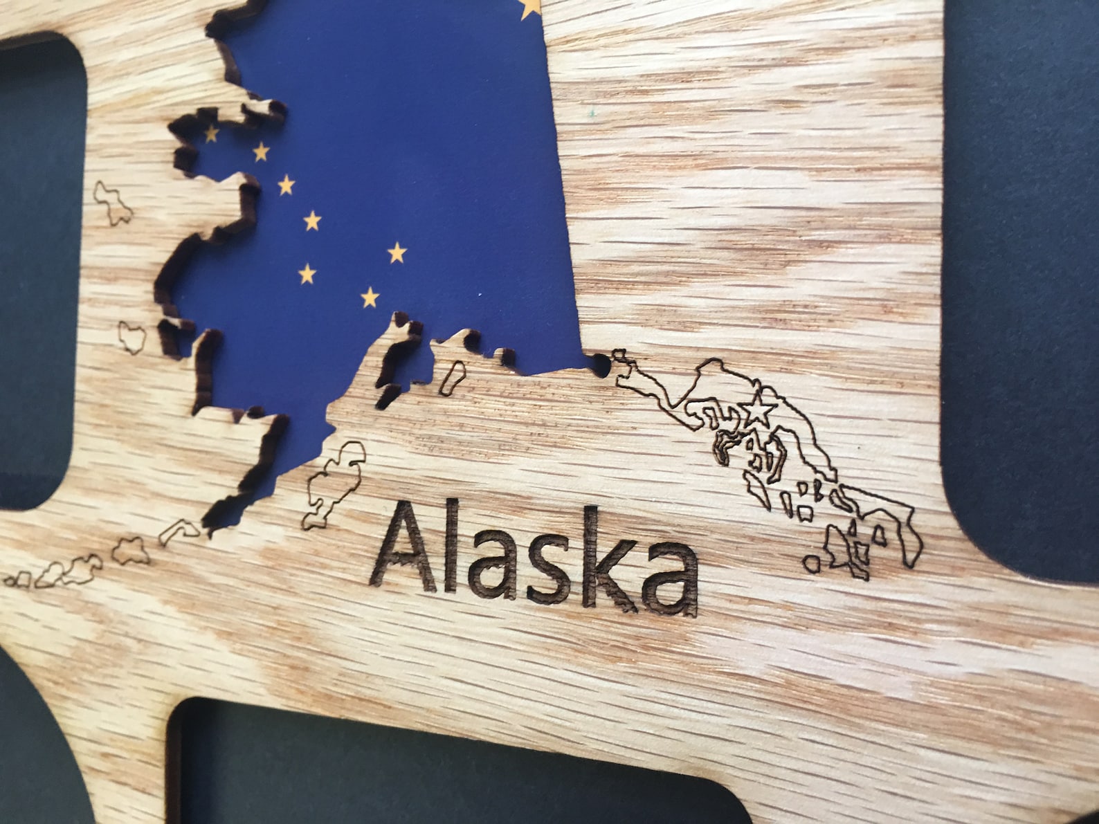 Alaska State Picture Frame Collage Frame Hold Multiple | Etsy