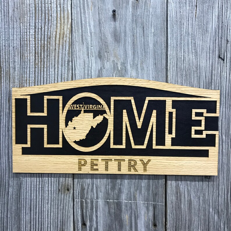 Home State Sign Decor, Texas State Decor, Farmhouse Sign, Personalized ...