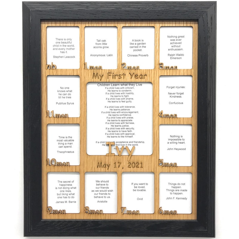My First Year Frame - Etsy