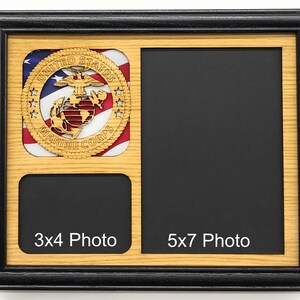 US Marine Corps Picture Frame - 8x10 Frame Holds 5x7 Photo - United ...