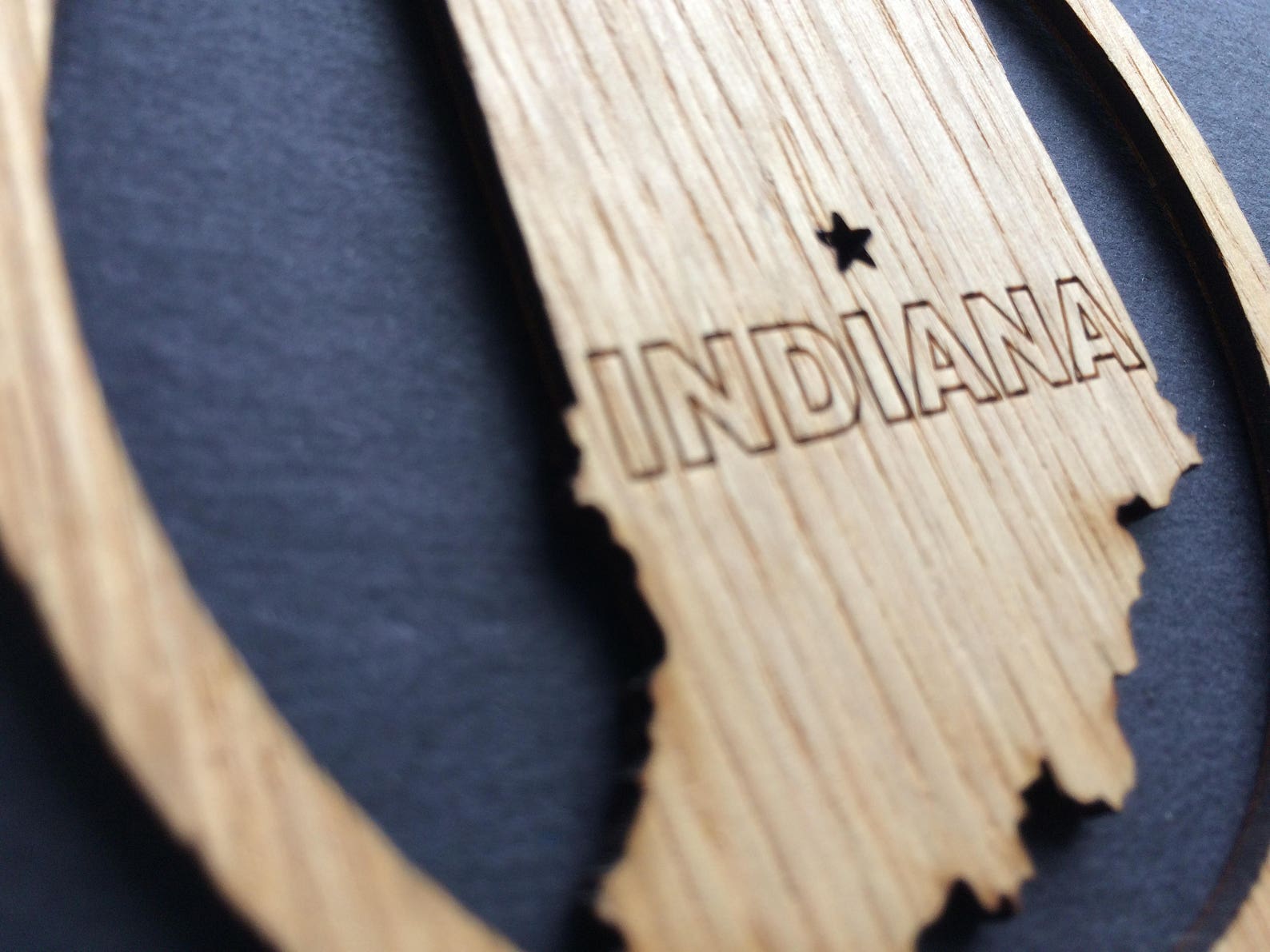 Indiana Ornament, Indiana Bicentennial, Indiana Decor, Indiana Gift ...
