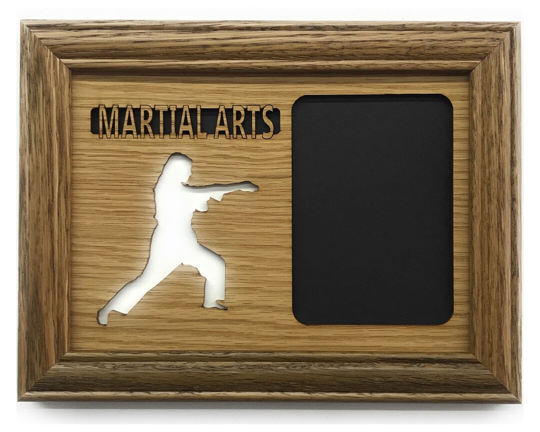 Martial Arts Photo Frame - 5x7 Frame Holds 3x4 Photo - Etsy