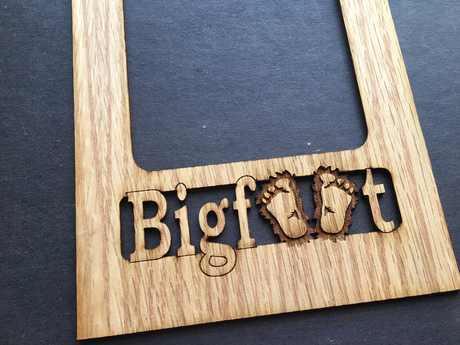Bigfoot Picture Frame Holds 3x5 Photo Big Foot Decor Big - Etsy