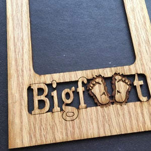 Bigfoot Picture Frame Holds 3x5 Photo Big Foot Decor Big - Etsy