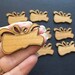 Wooden Graduation Diploma Shapes - Set of 10 - Wood Shapes, Graduation ...
