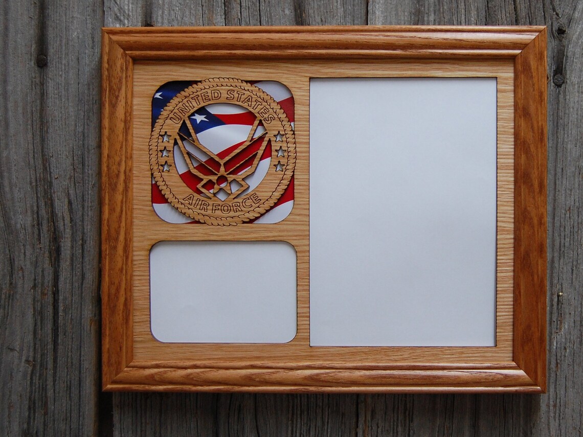11x14 US Air Force Picture Frame Gift Military Picture Frame | Etsy