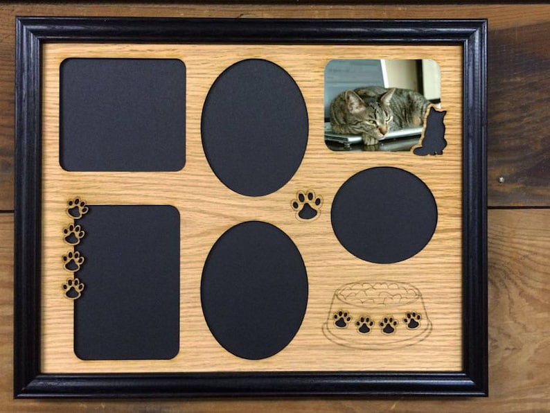 11x14 Cat Photo Frame, Cat Memorial, Cat Decor, Crazy Cat Lady Gifts ...