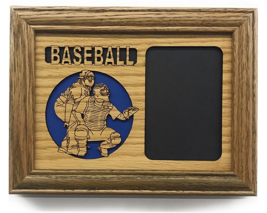 Baseball Picture Frame - 5x7 Frame Holds 3x4 Picture - Etsy
