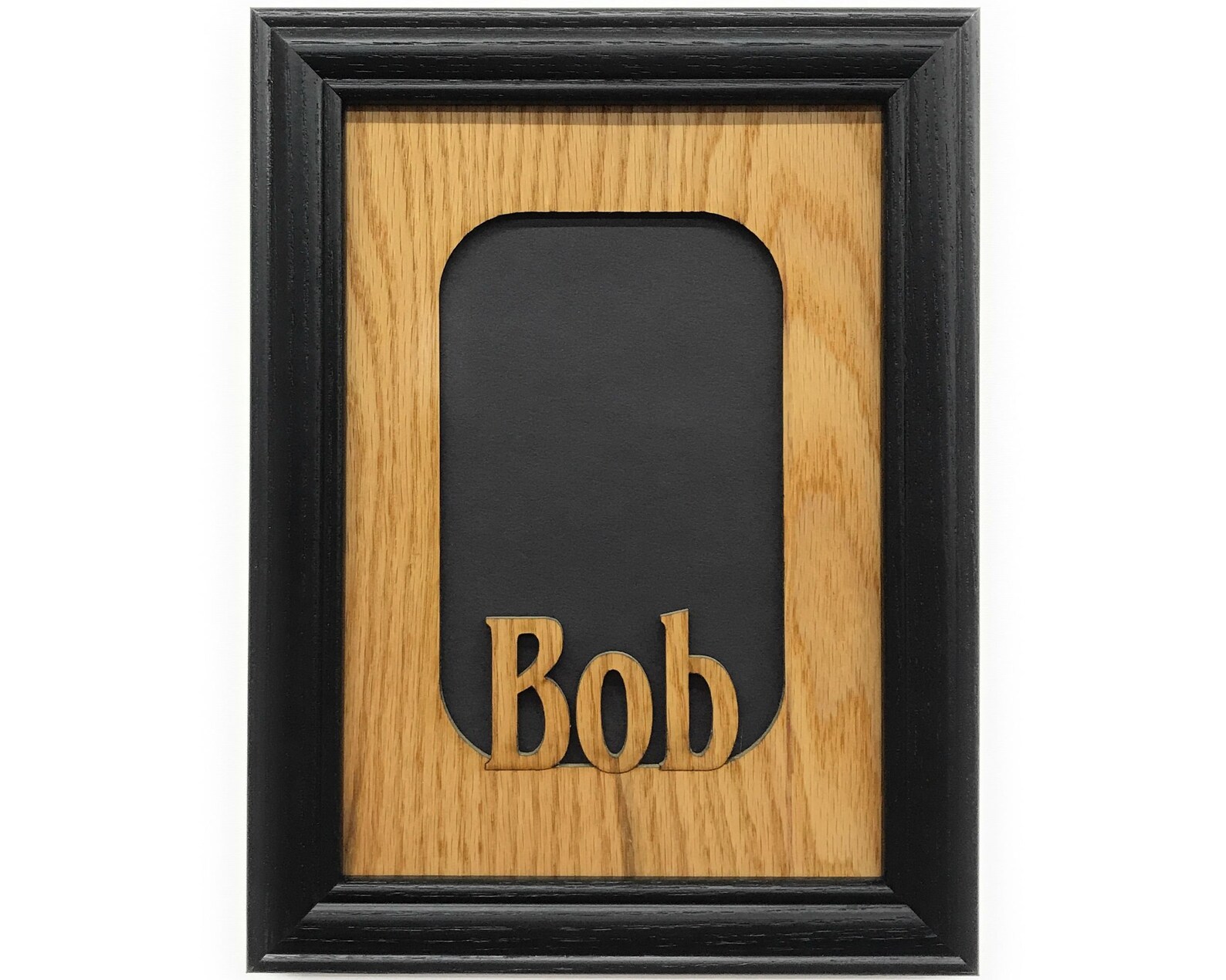 Personalized Name Picture Frame 5x7 Frame Holds 4x6 Photo - Etsy