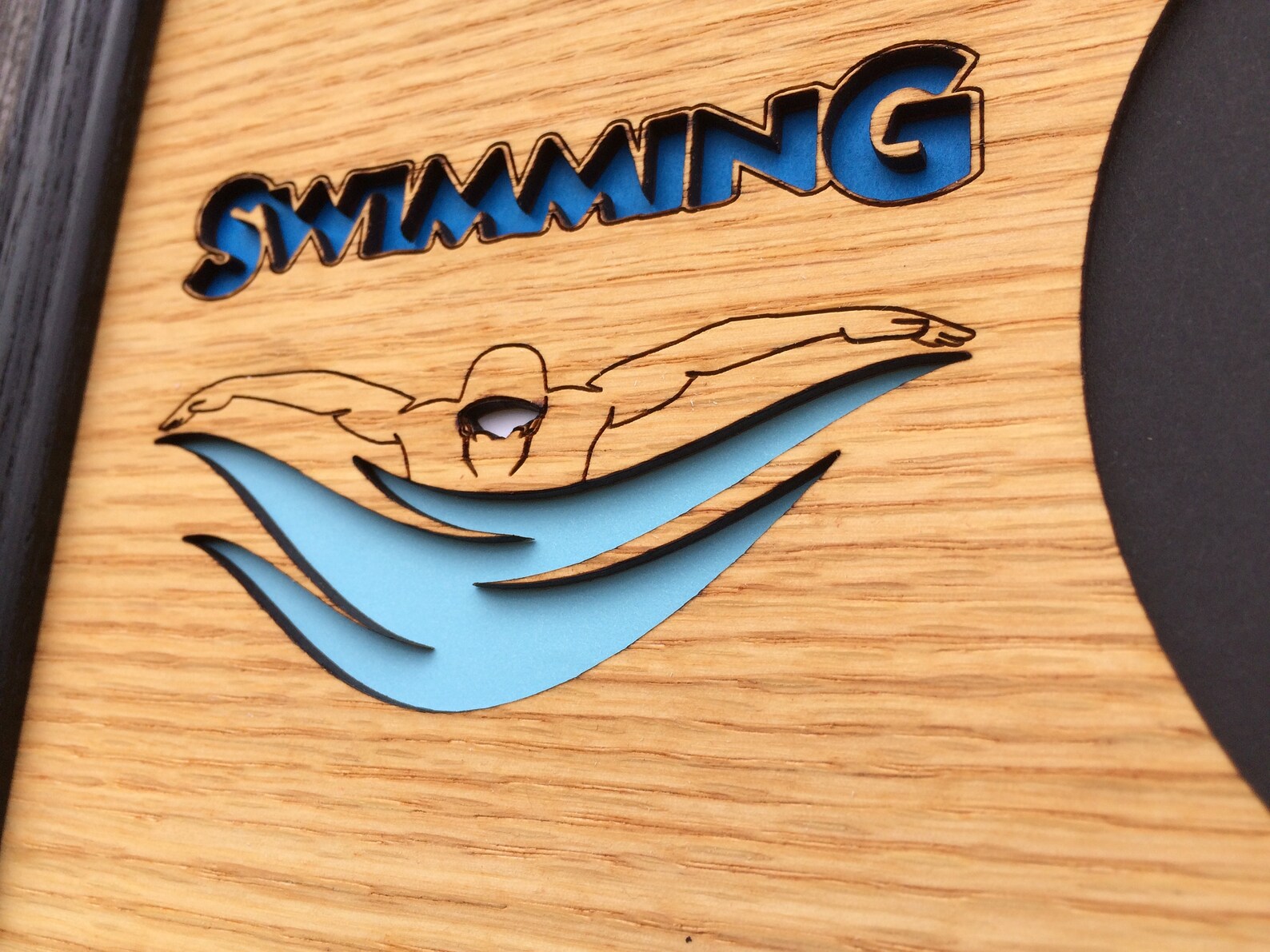 Swimming Picture Frame - 11x14 Frame Hold Multiple Photos - Swimmer ...