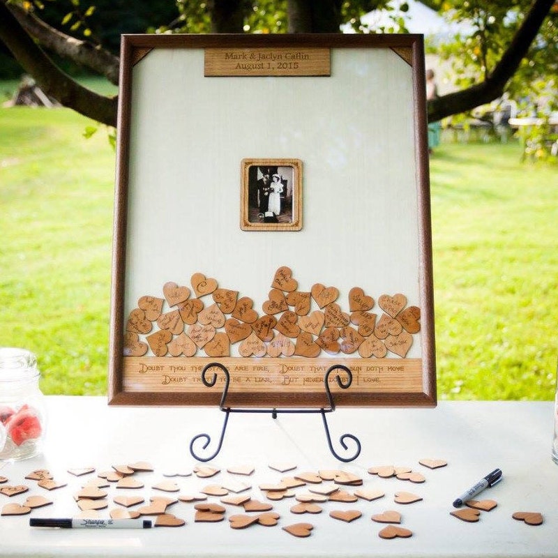 Shadow Box Guestbook - Etsy