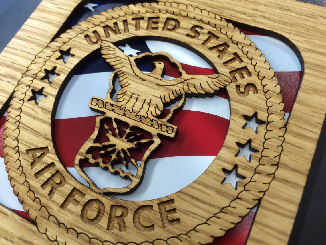 US Air Force Picture Frame 8x10 Frame Holds 5x7 Photo - Etsy