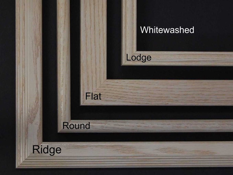 11x14 Grandkids Name Picture Frame Whitewashed Frame - Etsy