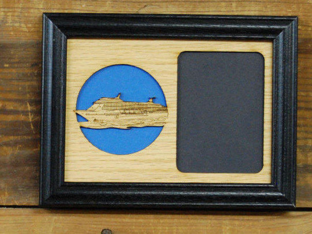 5x7 Cruise Ship Picture Frame, Vacation Picture Frame, Travel Picture ...
