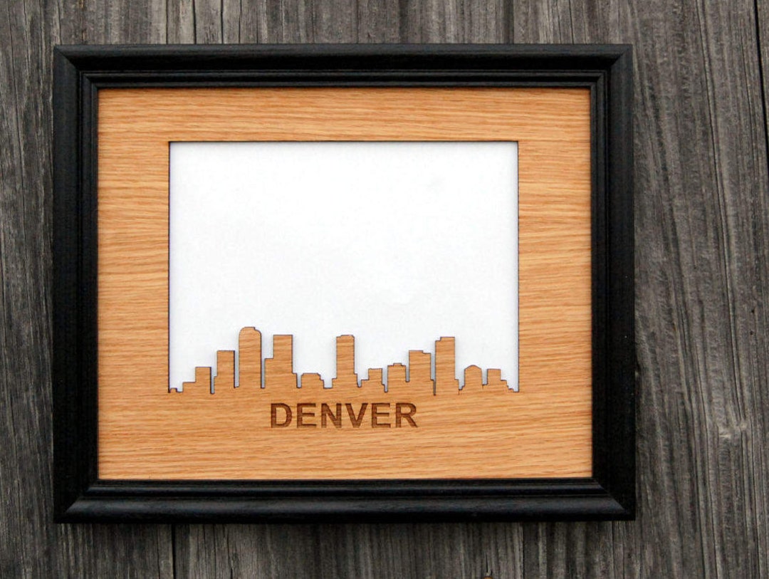City Skyline Picture Frame - 11x14 Frame Holds 8x10 Photo- Skyline ...