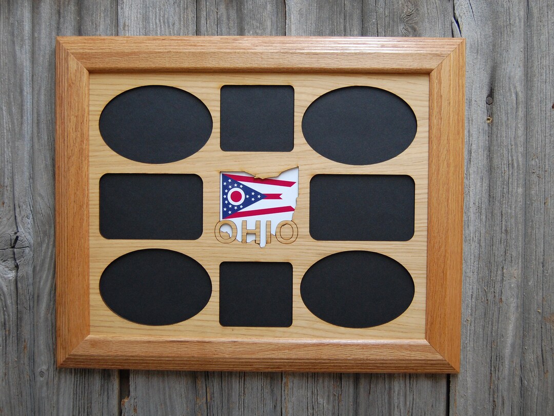 Ohio State Picture Frame - 11x14 Collage Frame Hold Multiple Photos ...