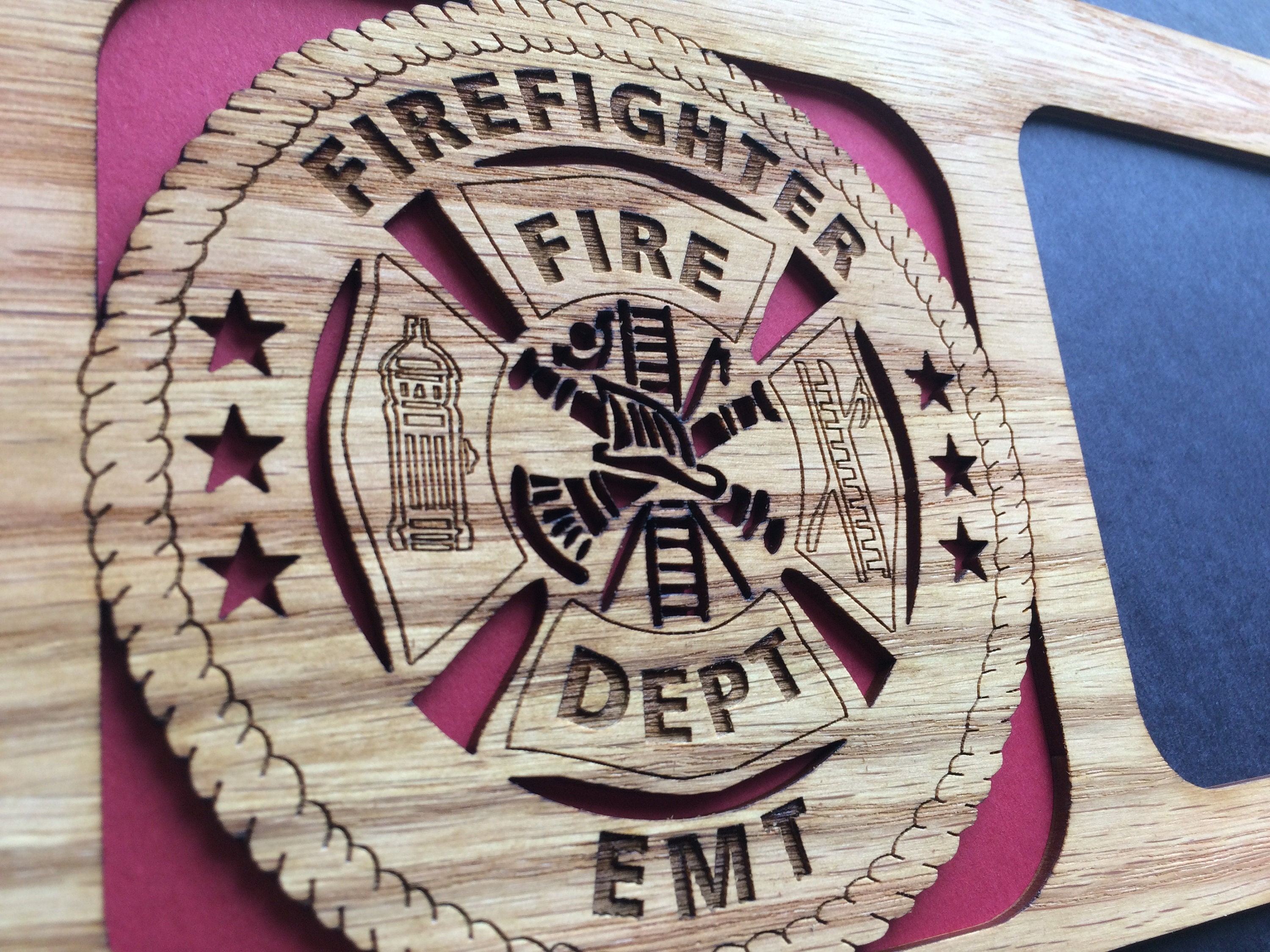 11x14 Firefighter EMT First Responder Picture Frame Gift for | Etsy