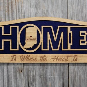 Home State Sign Decor Texas State Decor Farmhouse Sign | Etsy