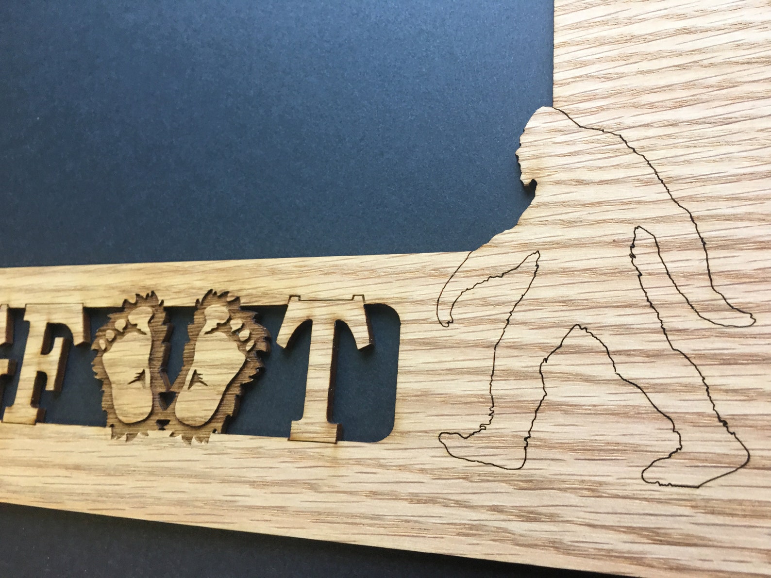 Bigfoot Picture Frame 11x14 Frame Holds 8x10 Photo Bigfoot - Etsy