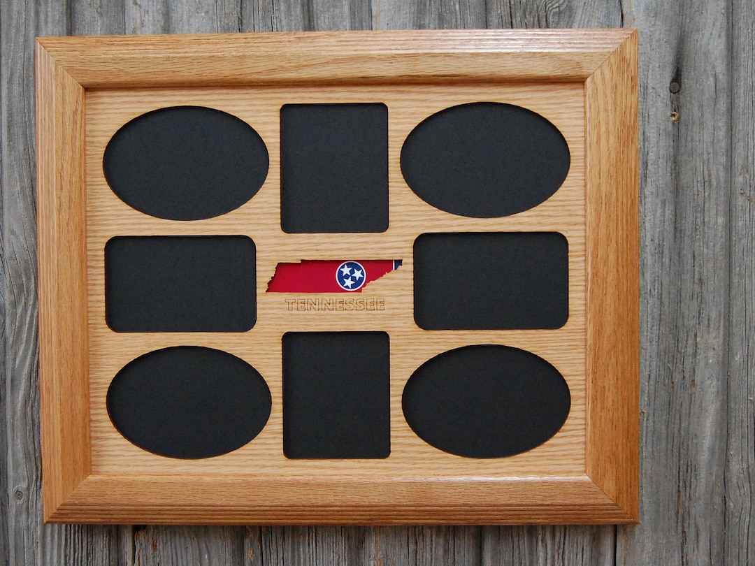 Tennessee State Picture Frame - 11x14 Frame Holds 8 Photos - Travel ...