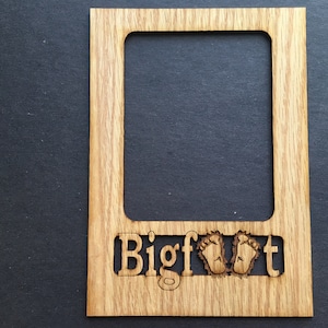 Bigfoot Picture Frame Holds 3x5 Photo Big Foot Decor Big - Etsy