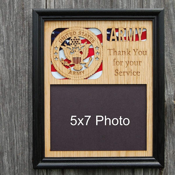United States Army Picture Frames - Etsy