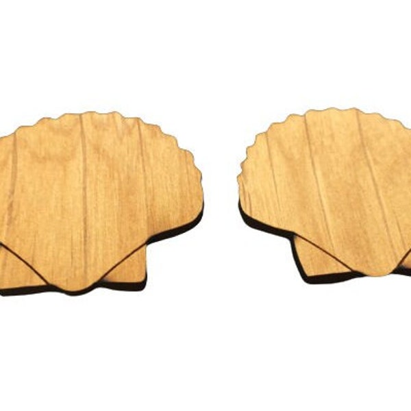 Wooden Sea Shells - Etsy