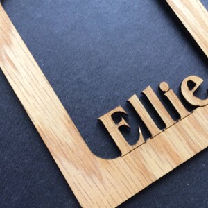 Personalized Name Picture Frame Ornament, Name, Ornament, Name Wall ...