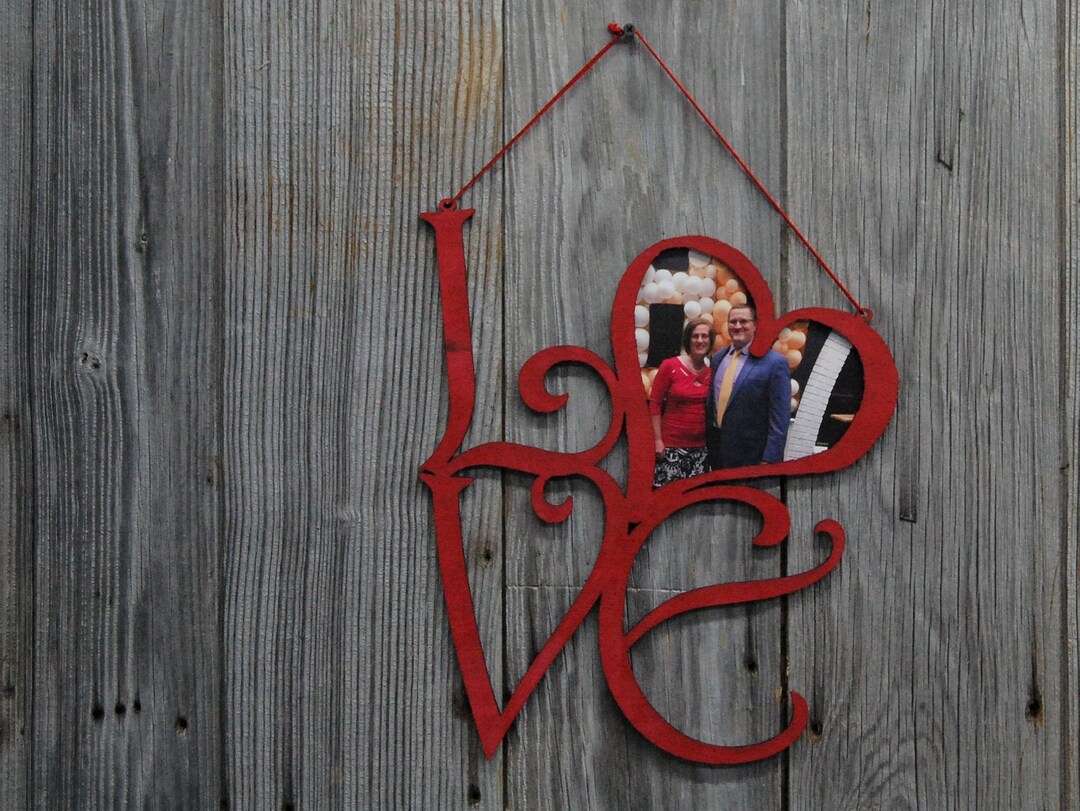 Love Sign Wall Decor Oak Wood Love Wall Hanging Love - Etsy
