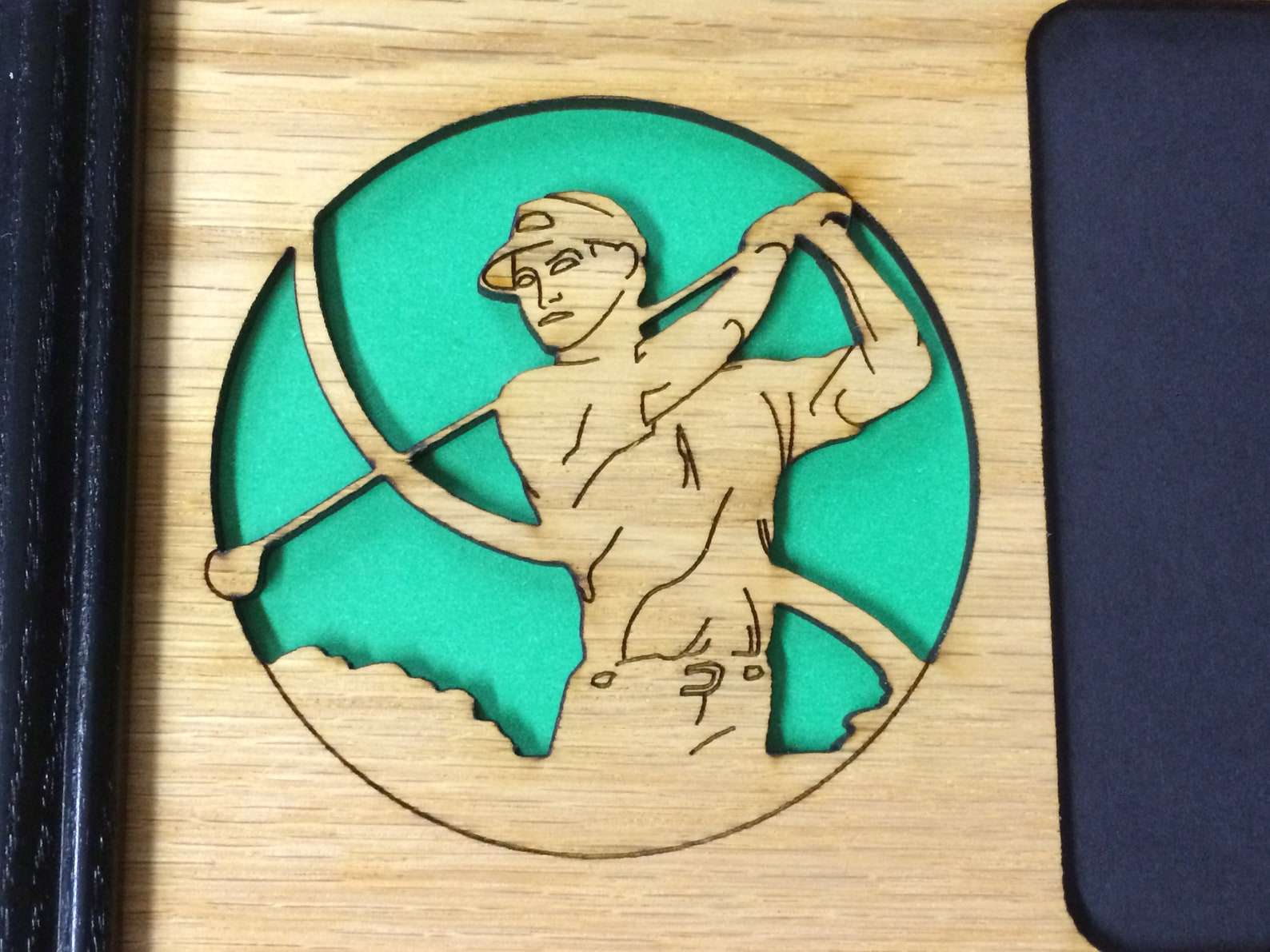 5x7 Golf Picture Frame Holds 3x4 Photo Girls Golf Frame | Etsy