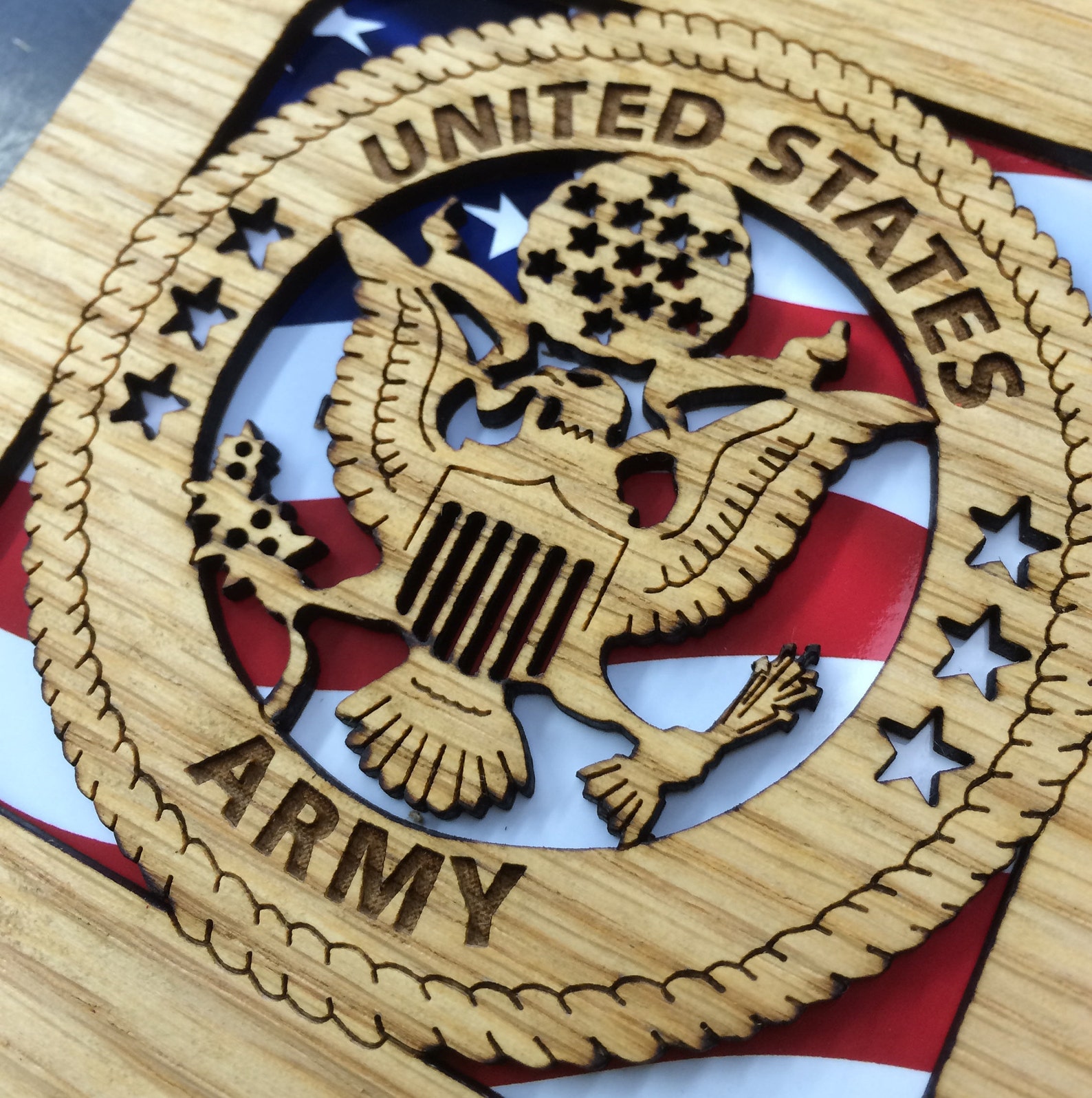 US Army Picture Frame 5x7 Frame Holds 3x4 Photo - Etsy