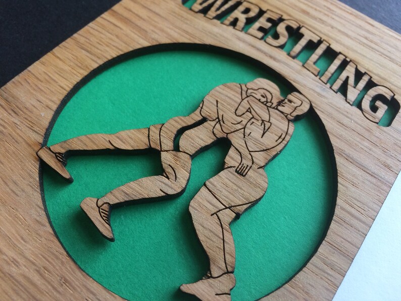 Wrestling Picture Frame 5x7 Frame Holds 3x4 Photo - Etsy