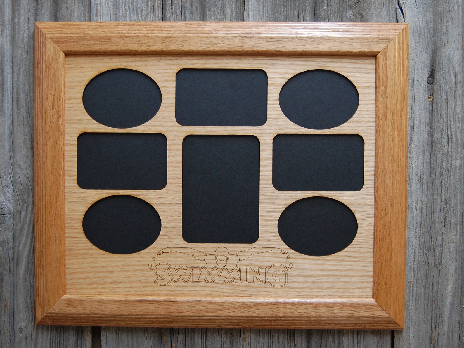 Swimming Picture Frame - 11x14 Frame Hold Multiple Photos - Swimmer ...