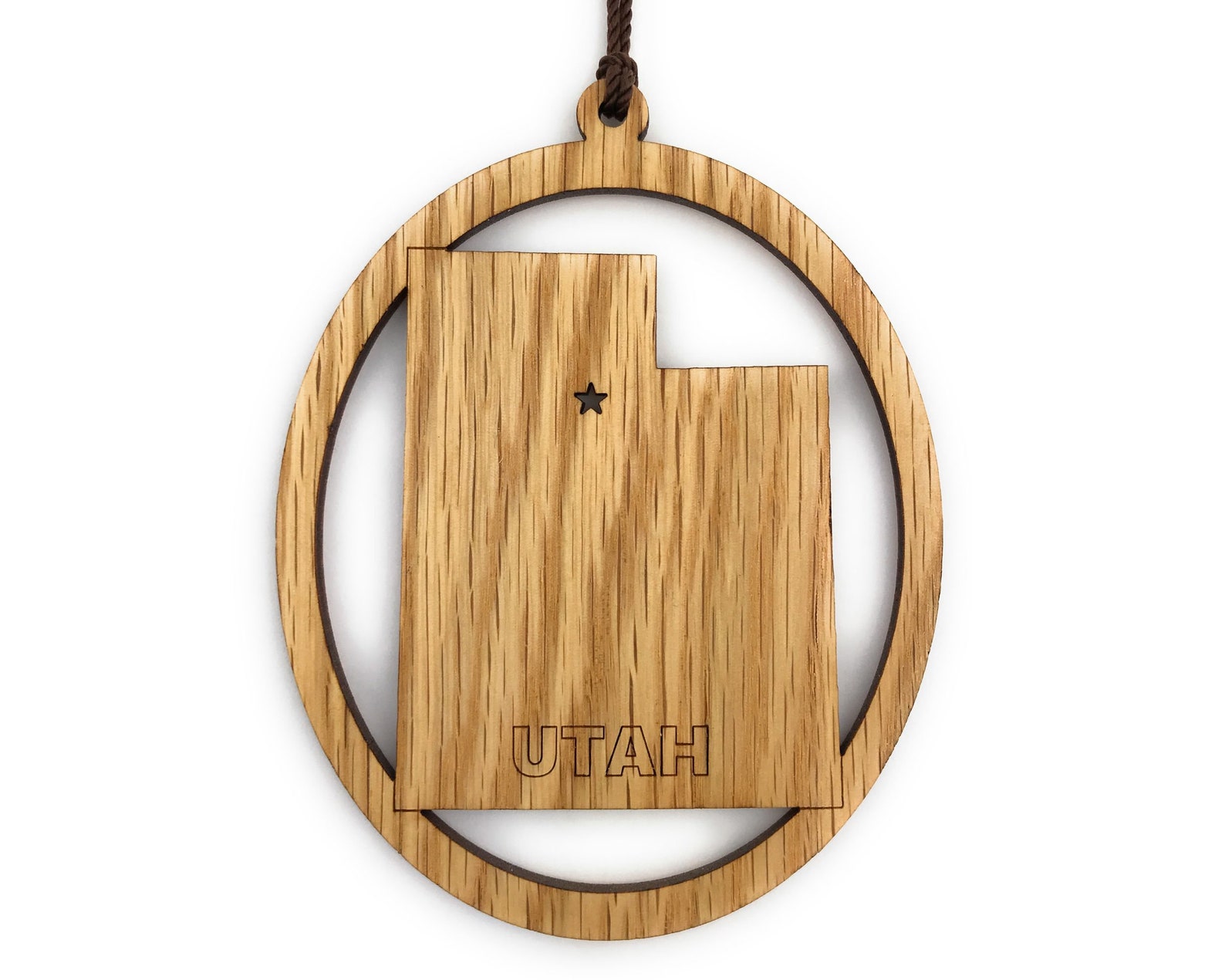 Utah State Ornament Utah Wall Decor Utah Gift for Traveler - Etsy