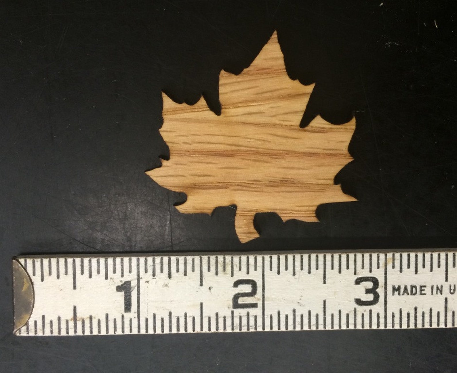 Wooden Maple Leaf - Set of 10 - Unique Wood Shapes, Fall Autumn Decor ...