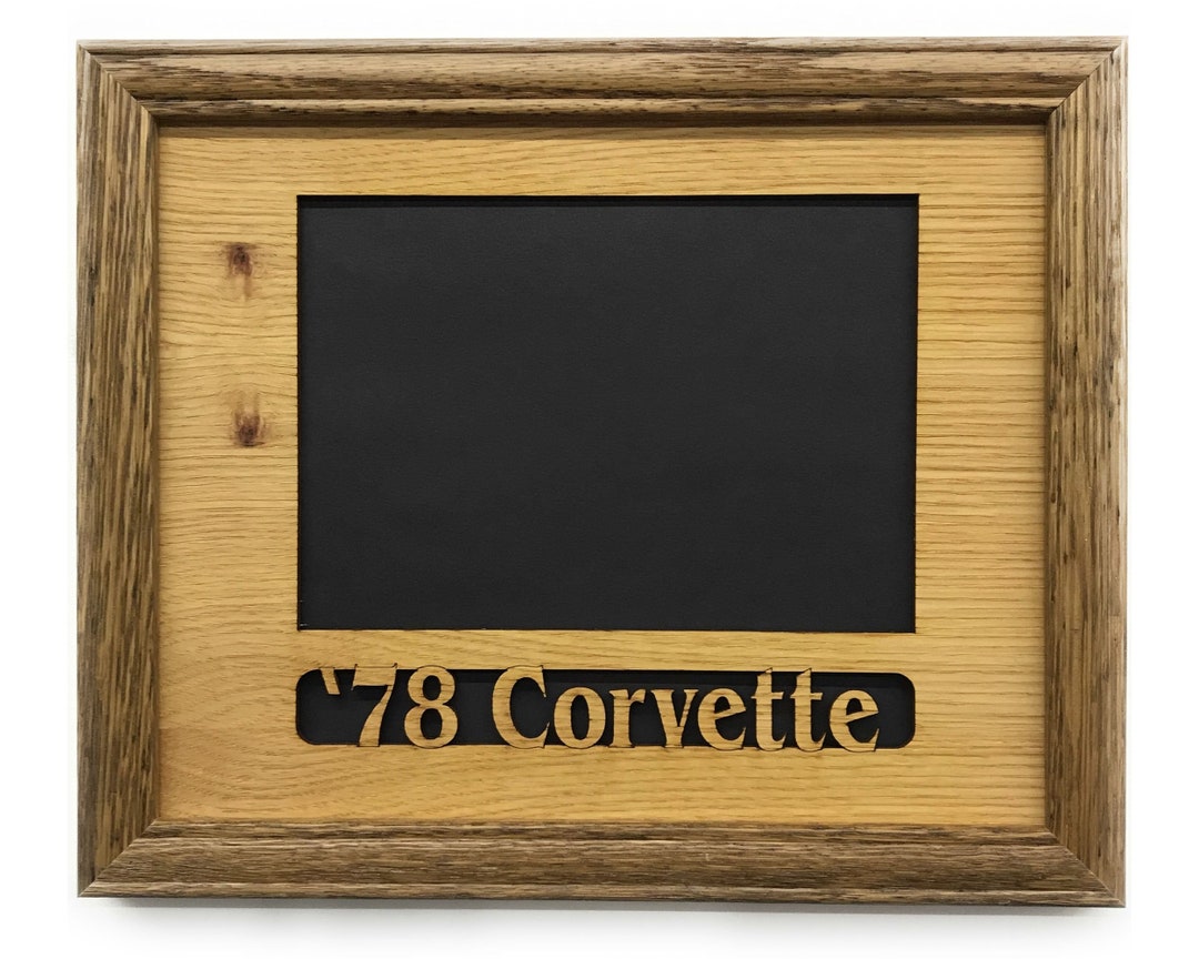 Car Picture Frame - 8x10 Frame Holds 5x7 Photo - Father's Day Gift for ...