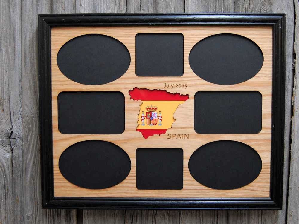 Spain Picture Frame Collage Frame Hold Multiple Photos | Etsy