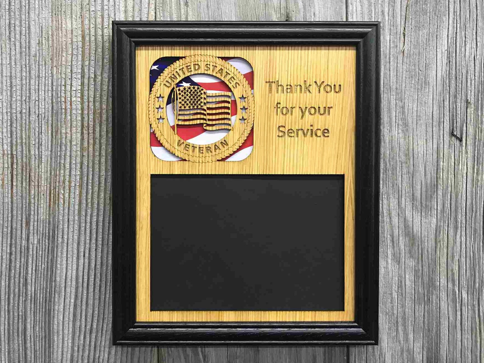US Veteran Picture Frame 8x10 Frame Holds 5x7 and 3x4 Photos - Etsy