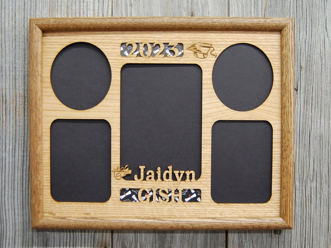 11x14 2024 Graduation Picture Frame Personalized With Name & School ...