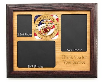 Marine Corps 8x10 Picture Frame - Etsy