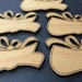 Wooden Graduation Diploma Shapes - Set of 10 - Wood Shapes, Graduation ...