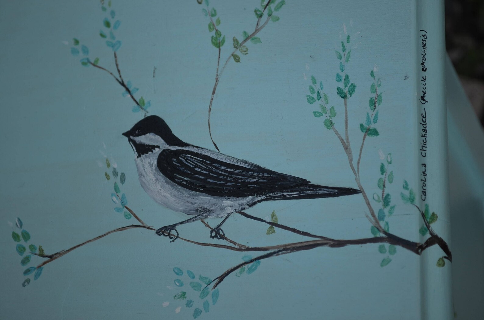 Custom Bird Side Table or Nightstand Hand Painted Antique - Etsy